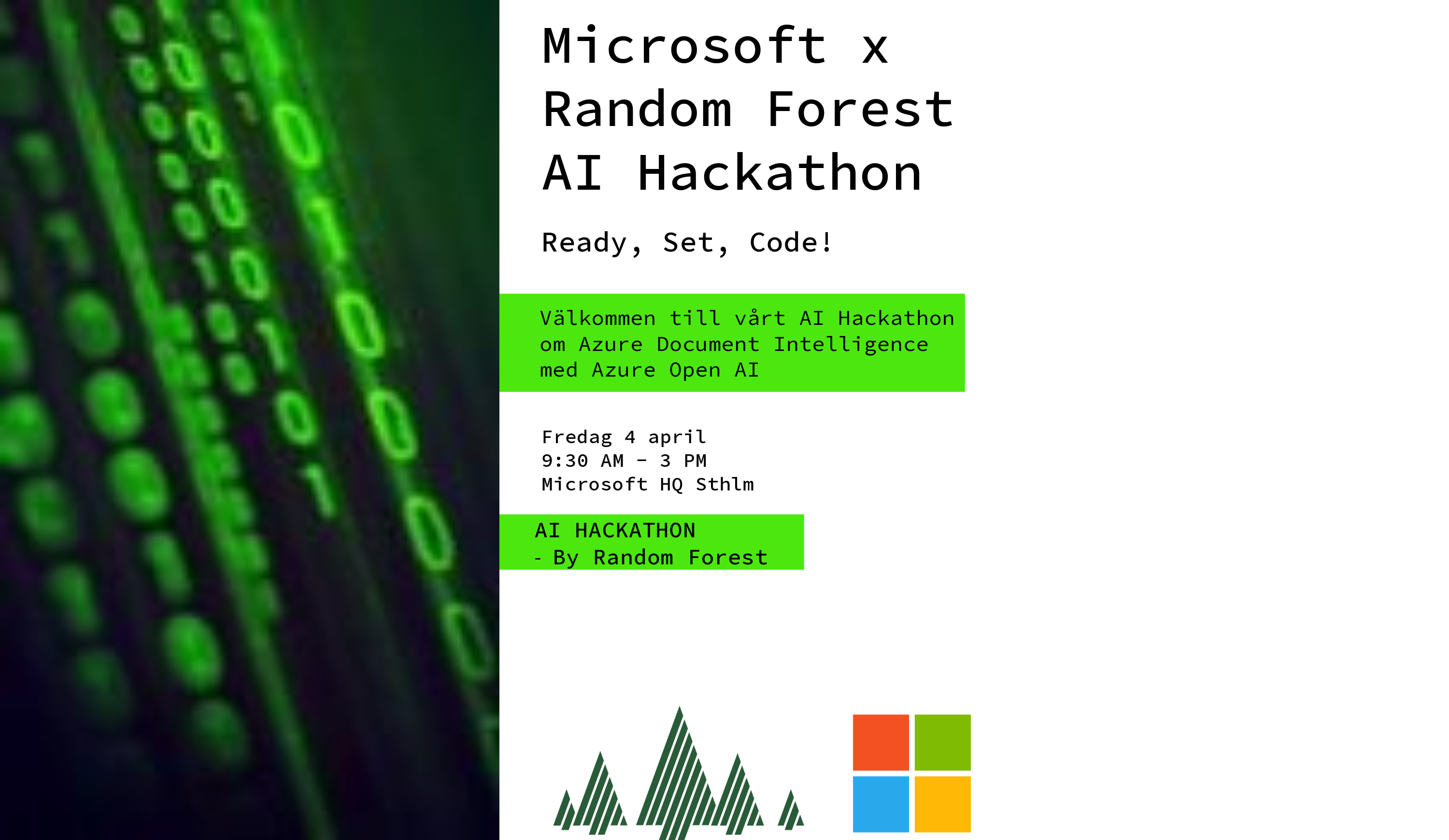Microsoft x Random Forest AI Hackathon